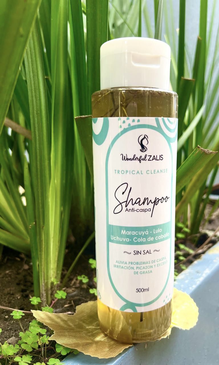 Shampoo Anticaspa 500ml Tropical Cleanse - Wonderful Zalis